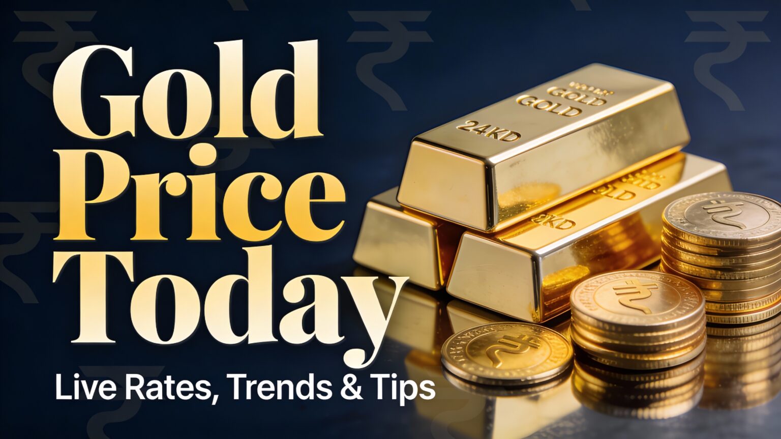 Gold Rate Today: Live 24K Prices in India (₹13,428/g)